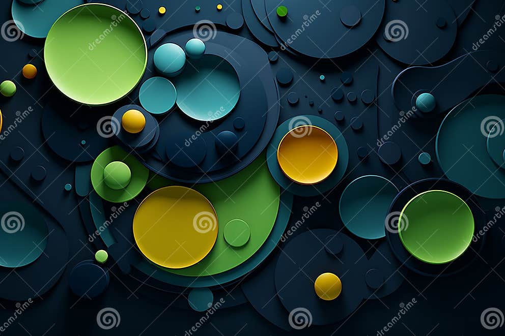 Abstract Random Geometric Shapes Wireframe Background and Gradient ...