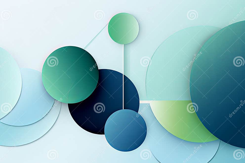 Abstract Random Geometric Shapes Wireframe Background and Gradient ...