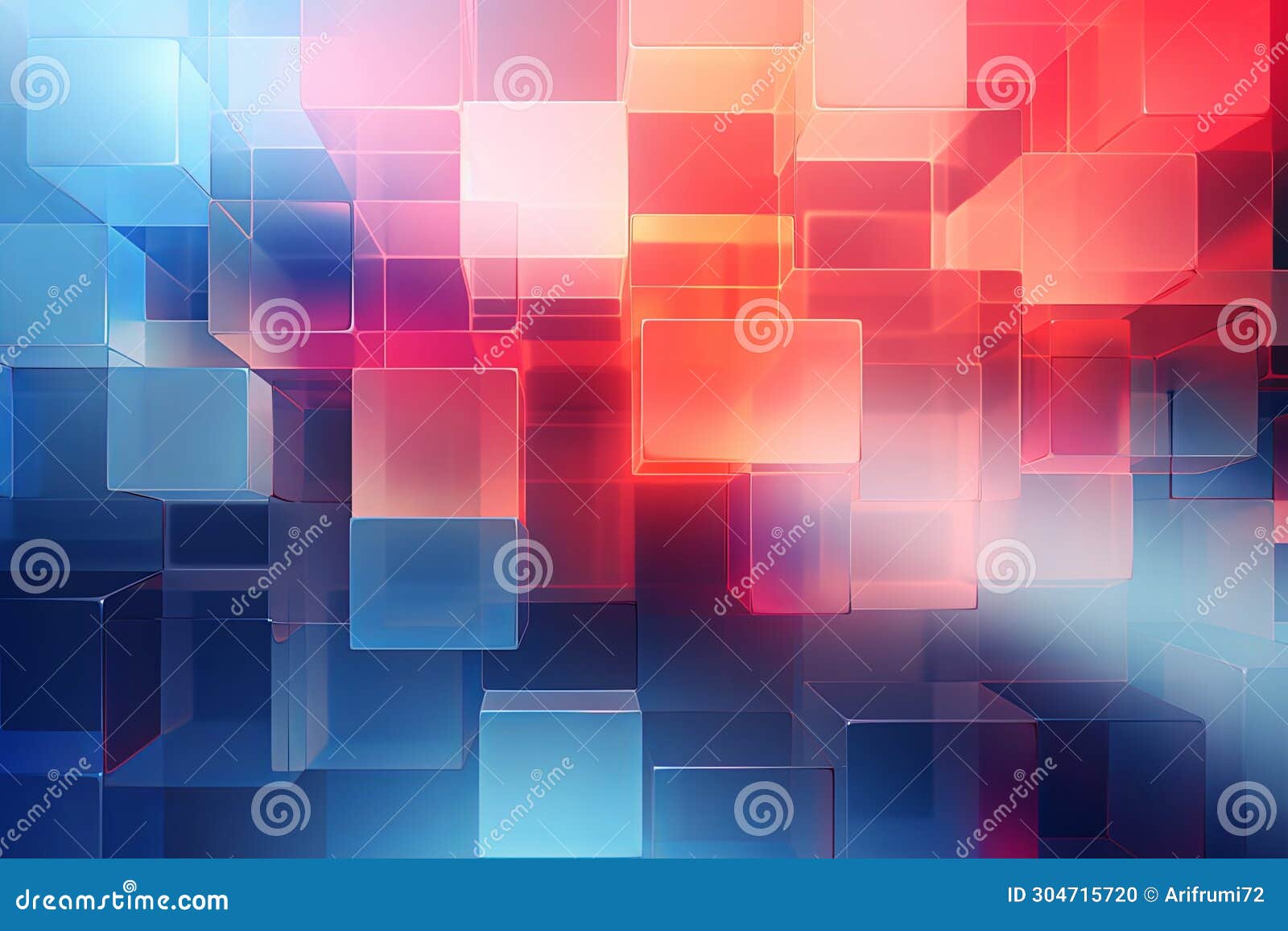 Abstract Random Geometric Shapes Wireframe Background and Gradient ...
