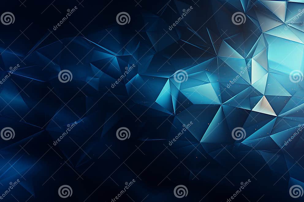 Abstract Random Geometric Shapes Wireframe Background and Gradient ...