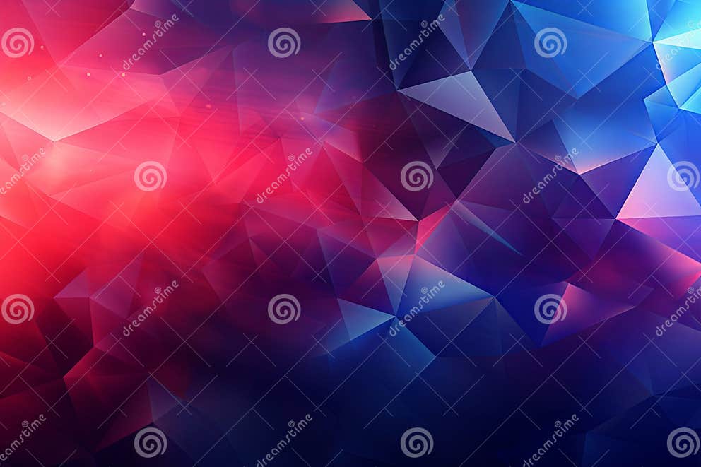 Abstract Random Geometric Shapes Wireframe Background and Gradient ...