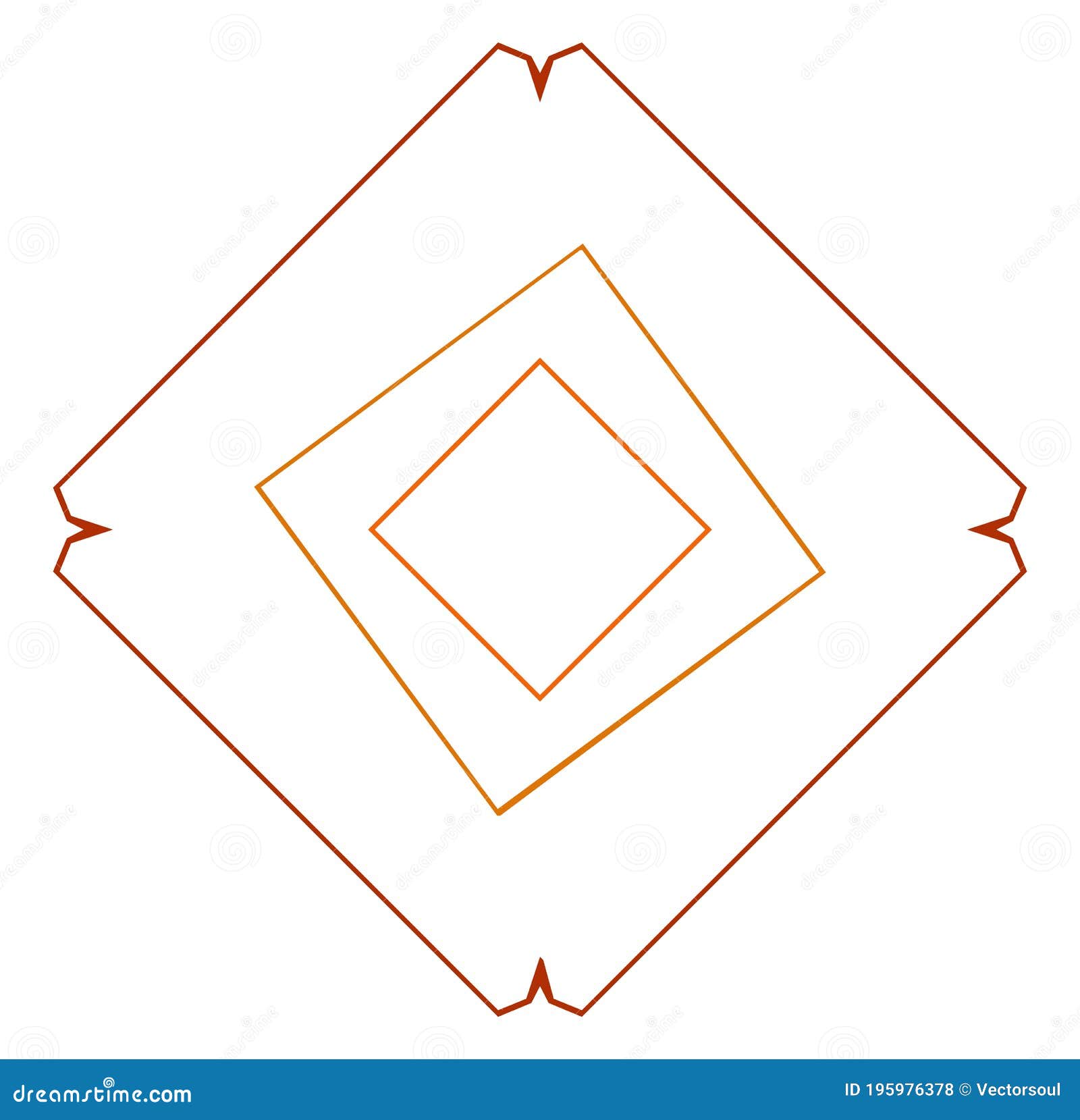 Abstract Random Geometry Shape. Generative Art Geometric Angular, Edgy ...