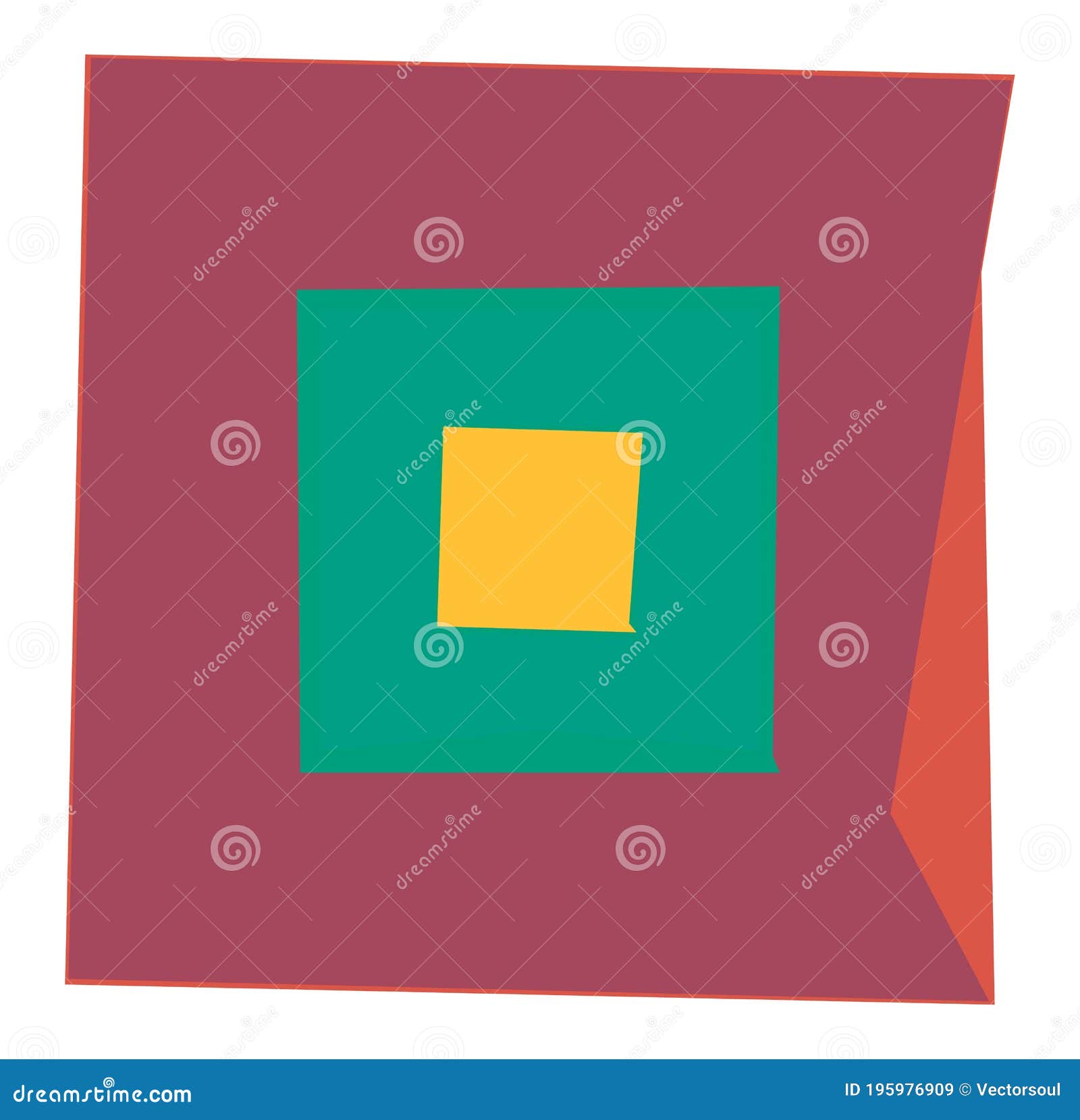 Abstract Random Geometry Shape. Generative Art Geometric Angular, Edgy ...