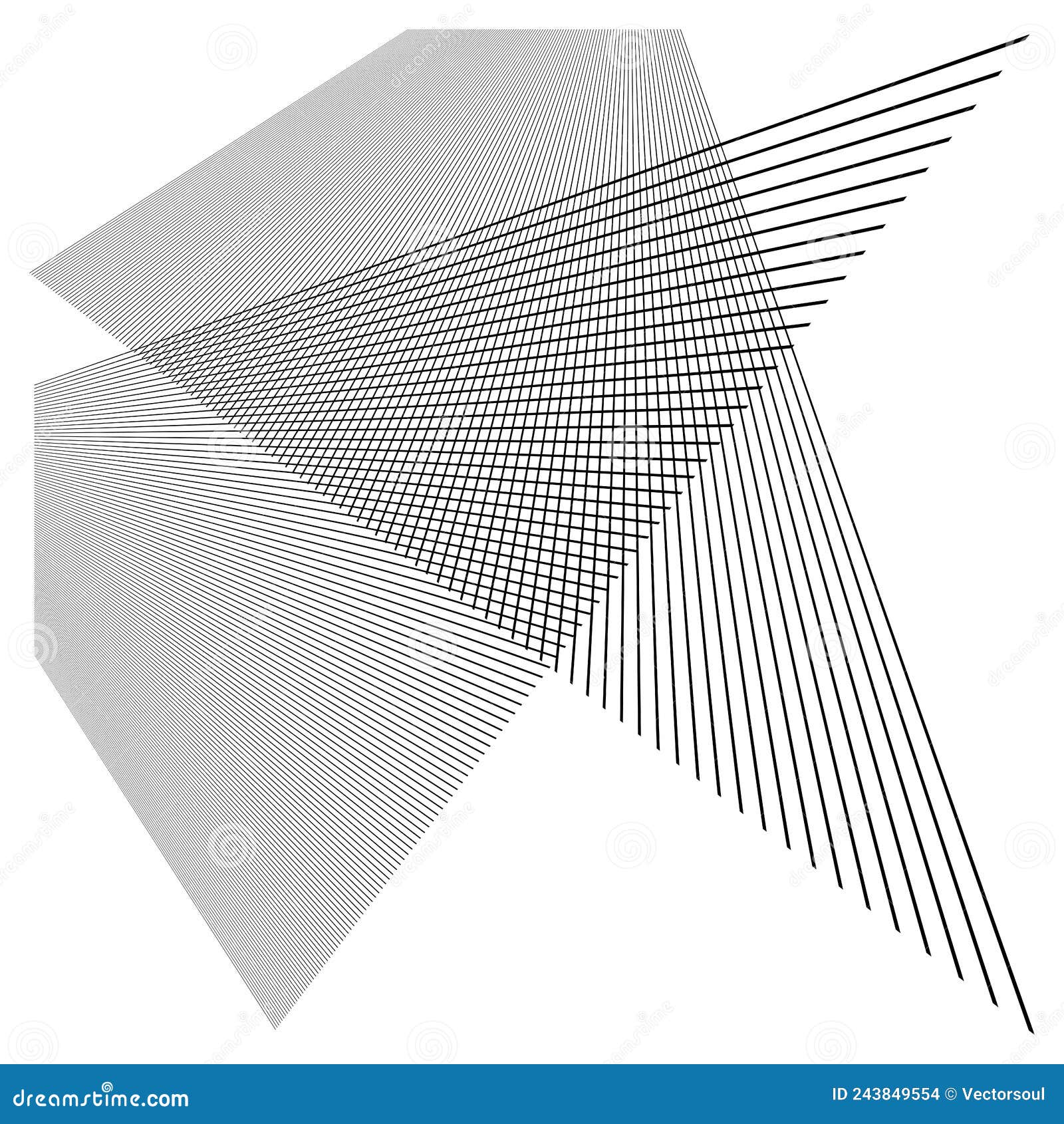 Abstract Random Grid, Mesh. Lattice, Grating and Grille Pattern with ...