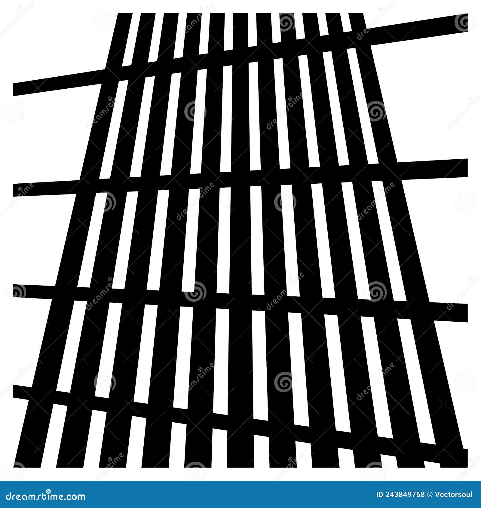 Abstract Random Grid, Mesh. Lattice, Grating and Grille Pattern with ...