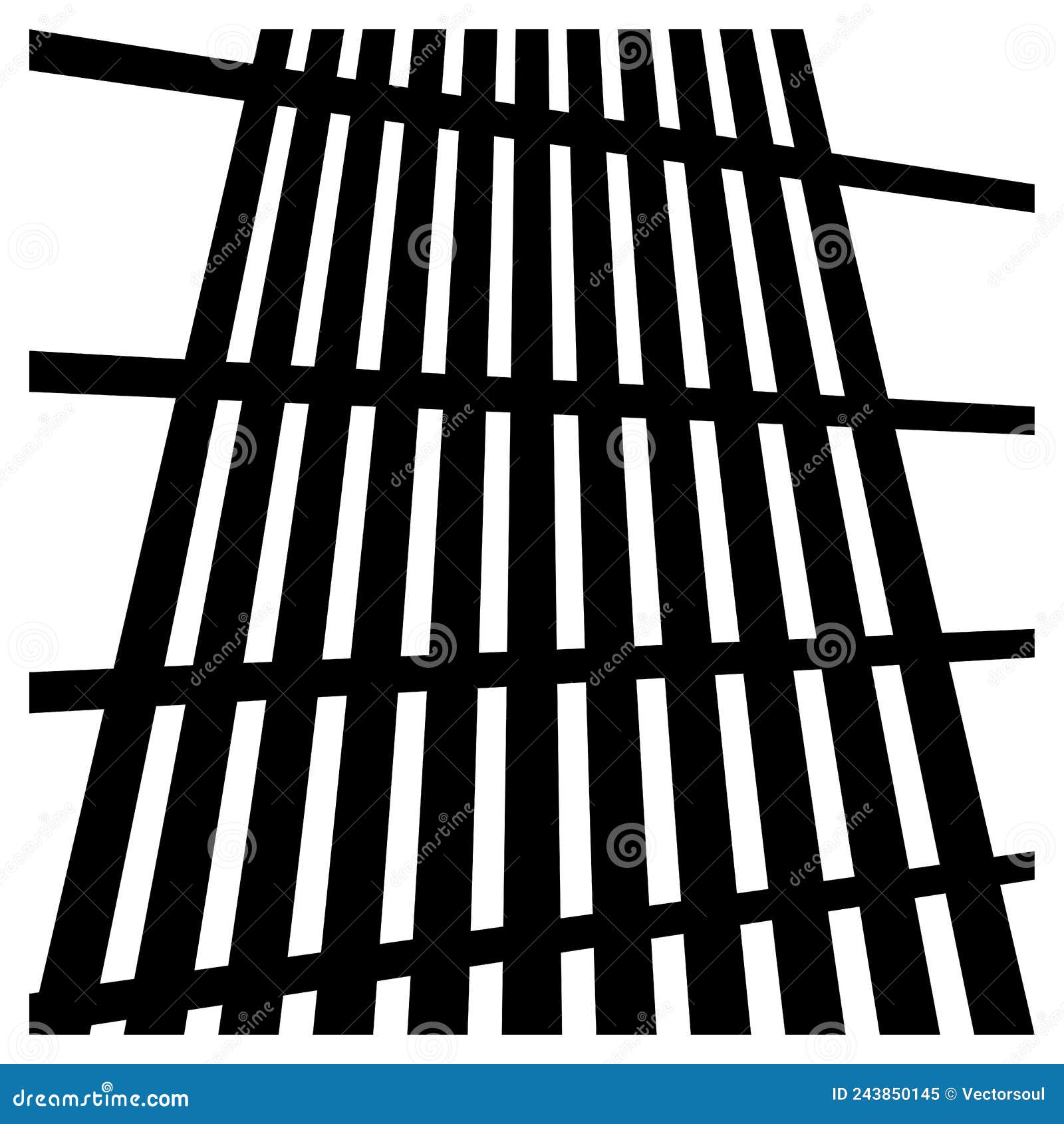 Abstract Random Grid, Mesh. Lattice, Grating and Grille Pattern with ...