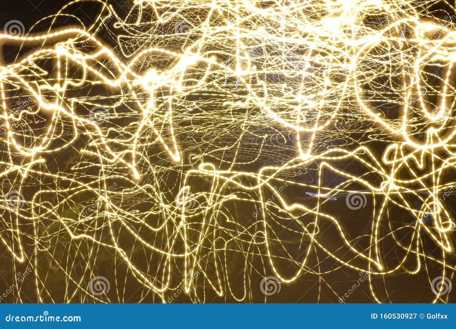 Abstract Random Light on Dark Background Stock Image - Image of color ...