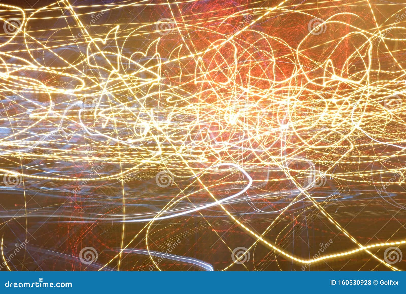 Abstract Random Light on Dark Background Stock Photo - Image of color ...