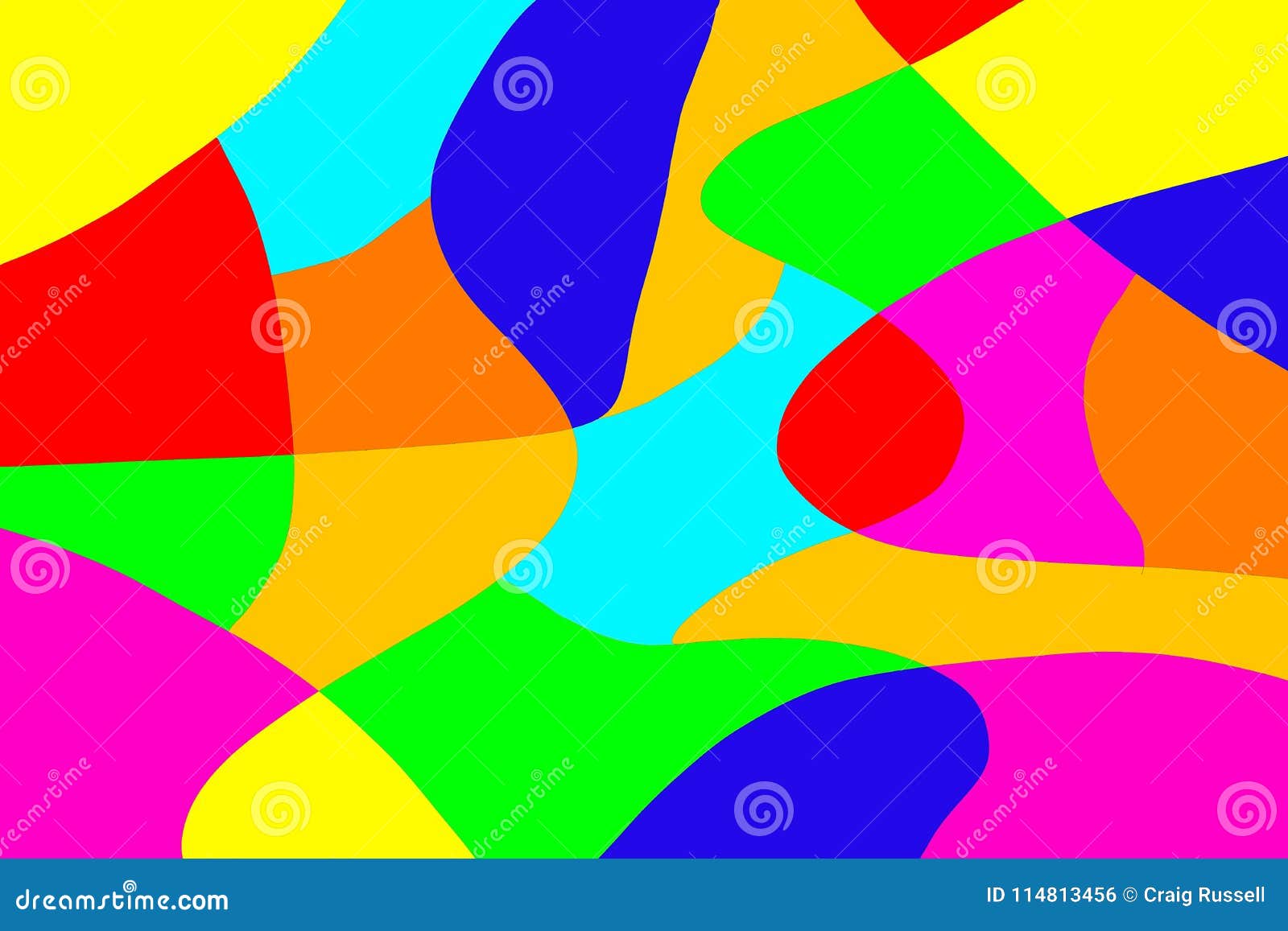 Random Milti Coloured Background Stock Illustration - Illustration of ...