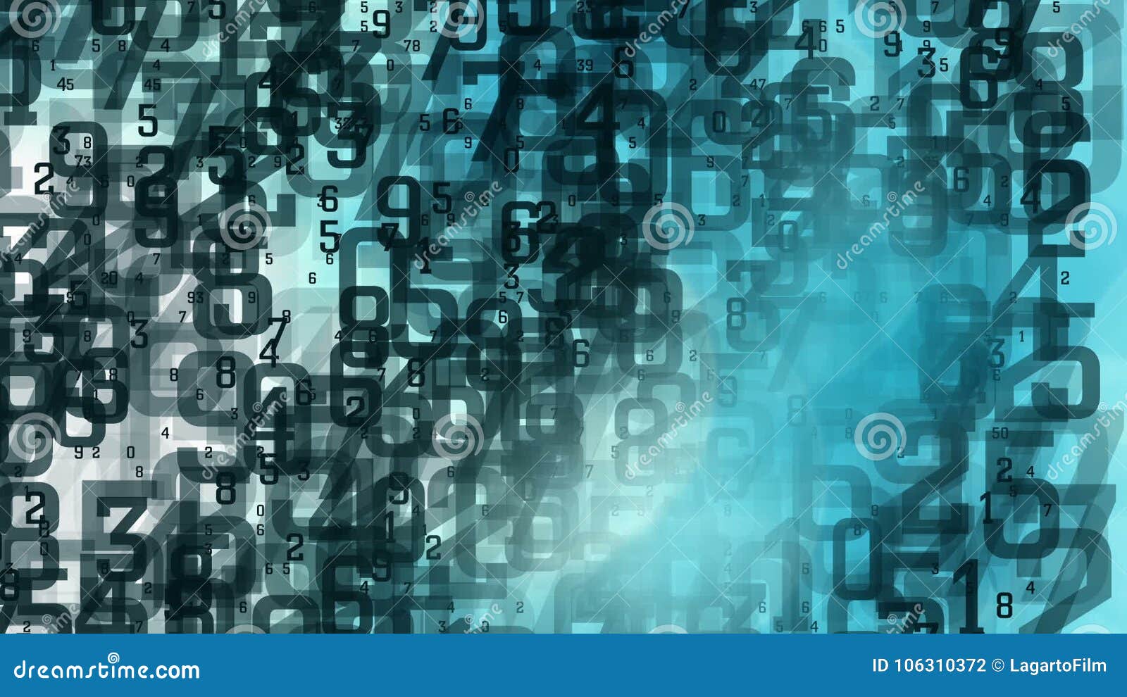 Motion Graphics Random Numbers Chaos Stock Footage - Video of style ...