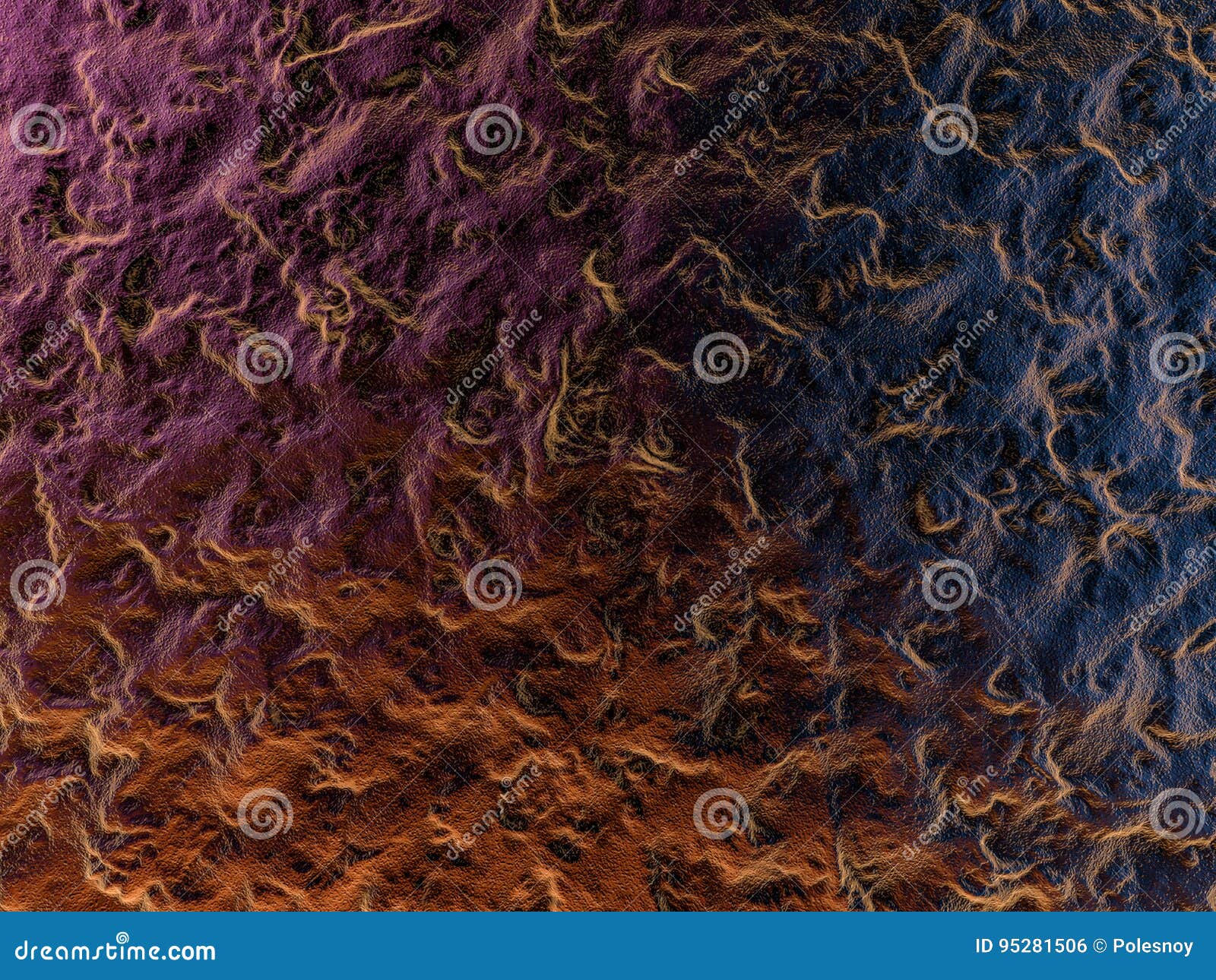 Abstract Random Organic Background Wallpaper. 3D Stock Illustration ...