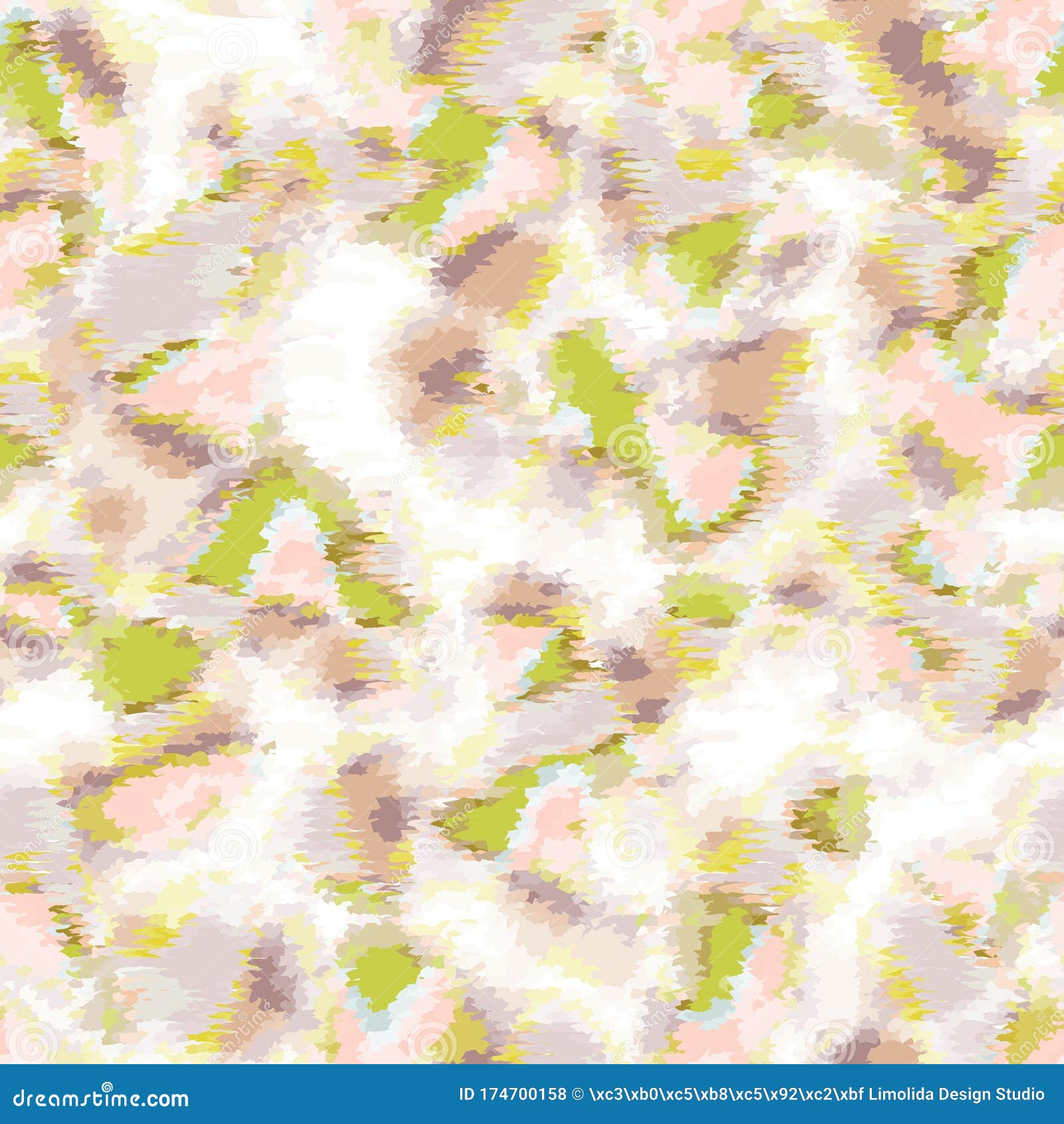 Abstract Random Organic Pastel Vector Texture. Camouflage Speckled ...
