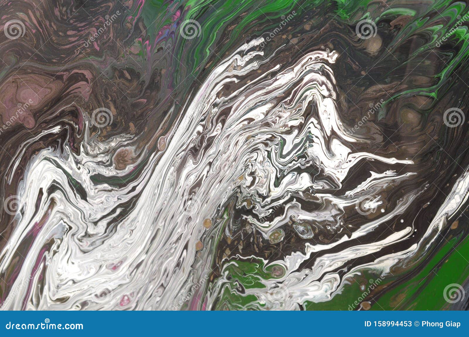 Abstract Random Patterns from Mixed Colors. Toned. Flow, Balance. Stock ...