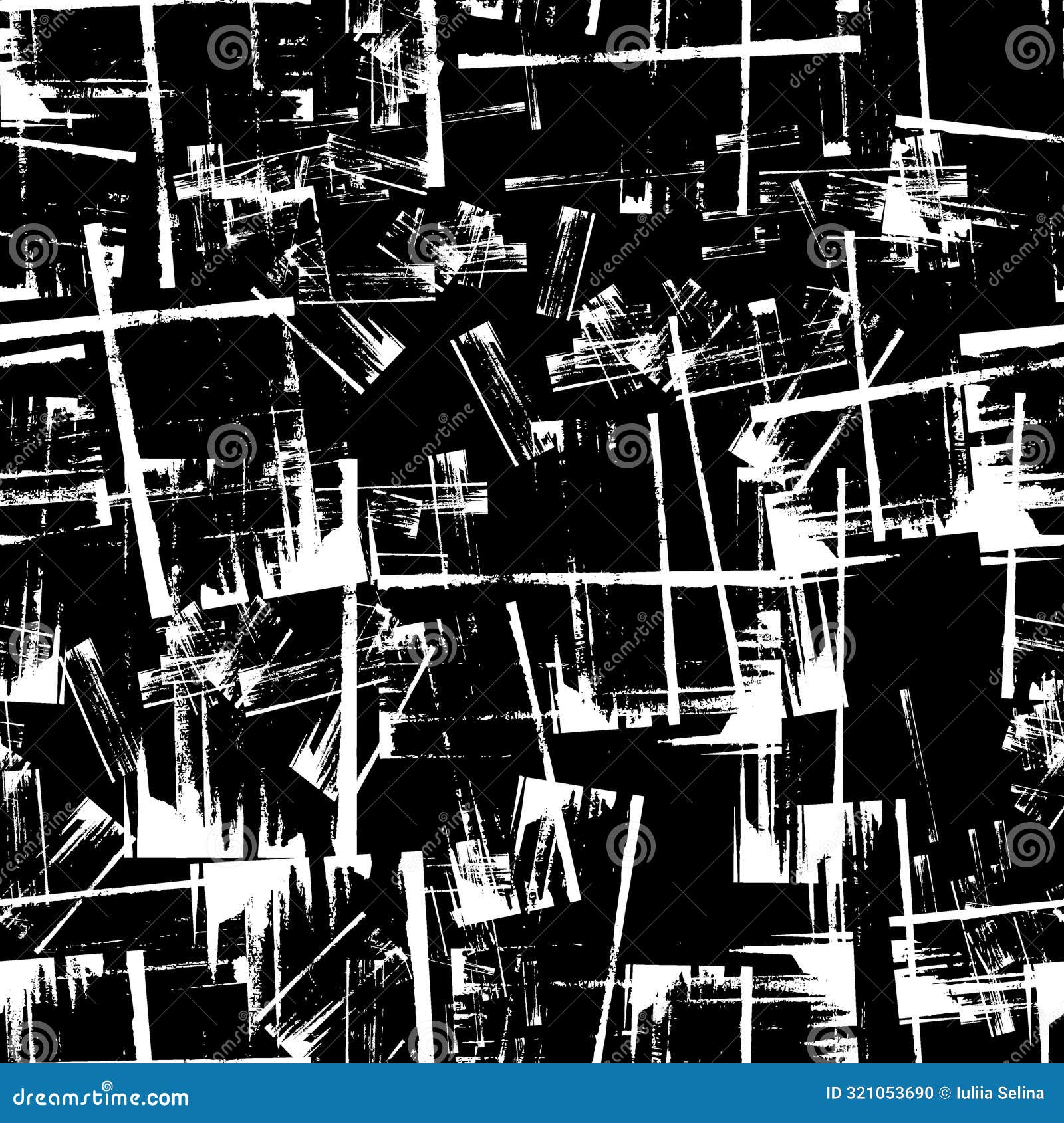 Abstract Random Repeating Pattern Vector Illustration | CartoonDealer ...