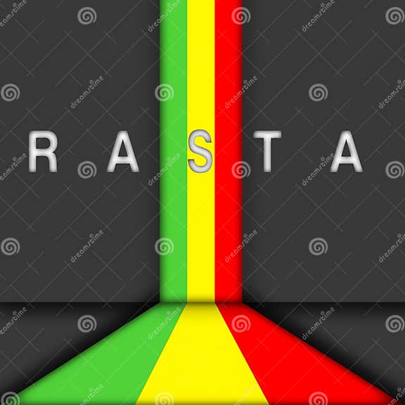 Abstract rasta stripe stock illustration. Illustration of grunge - 15900390