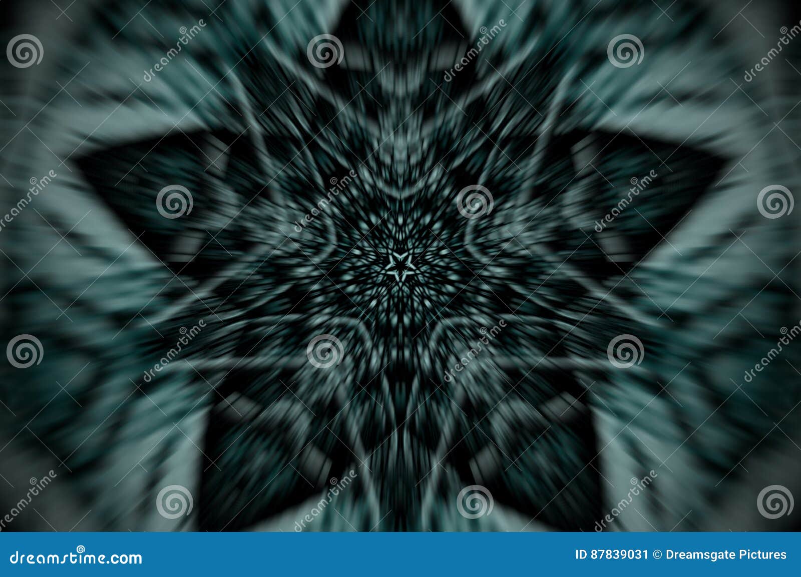 Abstract x-ray mandala stock illustration. Illustration of geometric ...