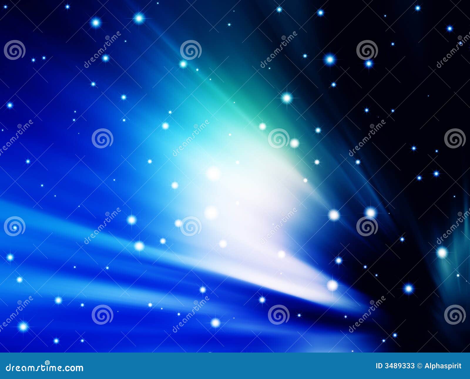 Abstract rays of light stock illustration. Illustration of aurora - 3489333