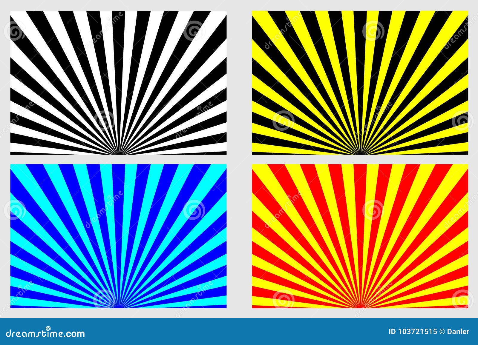 Abstract Rays - Striped Background Stock Vector - Illustration of ...