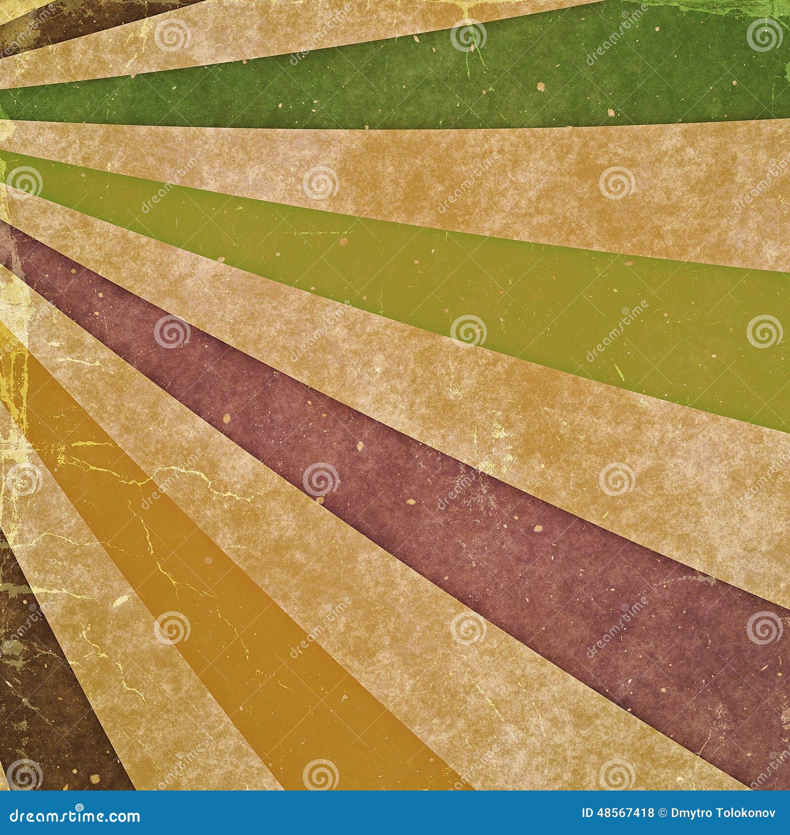 Vintage Backgrounds From The 1970s, Retro Colors, Stripes Patterns ...