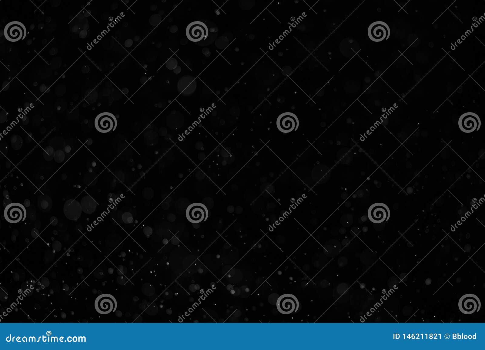 Abstract Real Purple Dust Floating Over Black Background.Dust Paricles ...