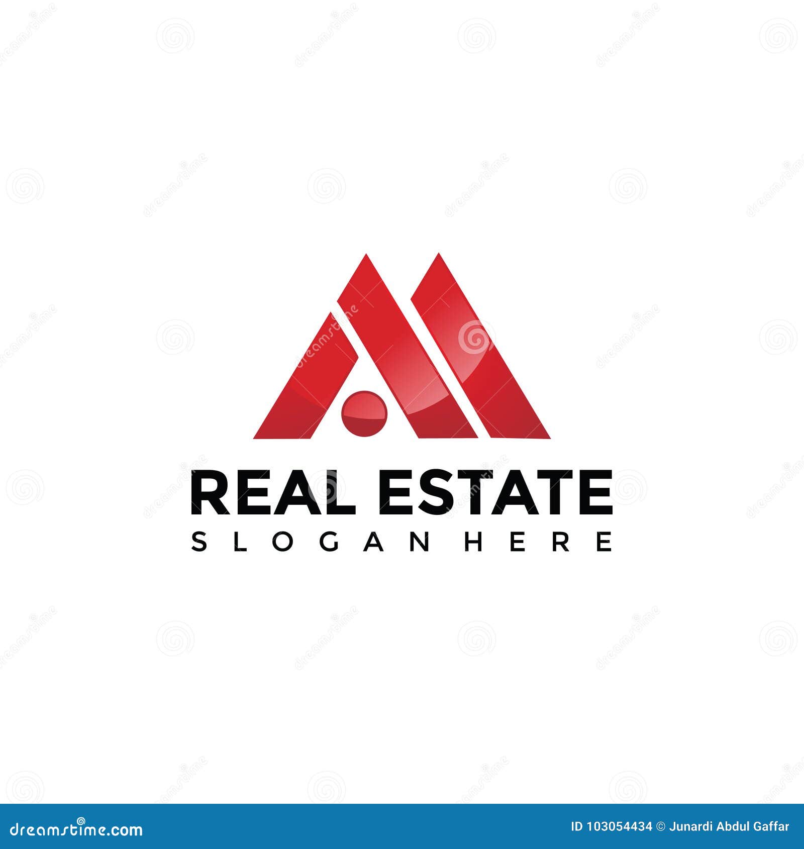 Abstract Real Estate Logo Template. Vector Illustrator EPS. 10 Stock ...