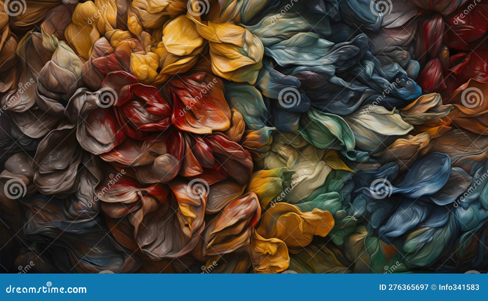 Abstract Realism Texture Details Colors Hyper-realistic T Created with ...