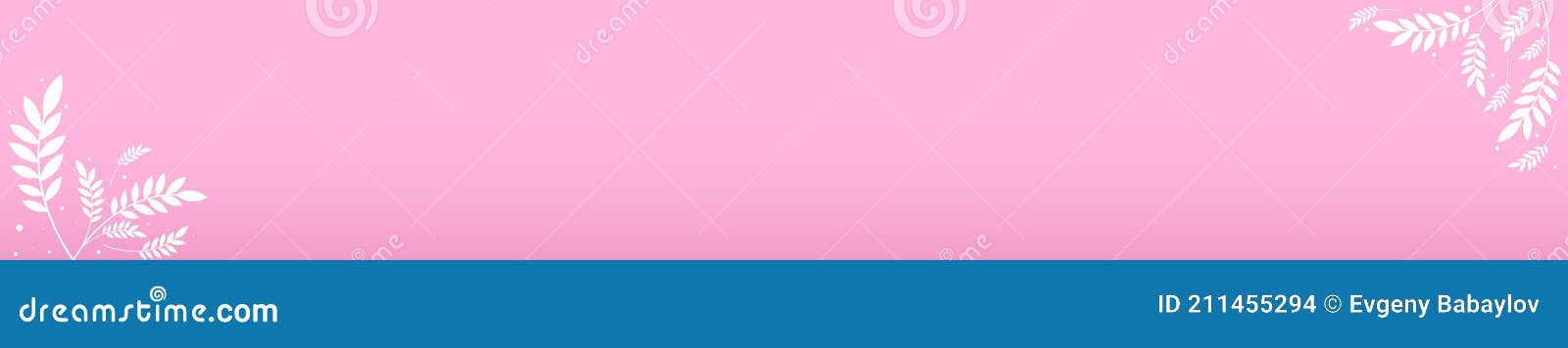 Abstract Realistic Background Template with Flowers - Vector Stock ...