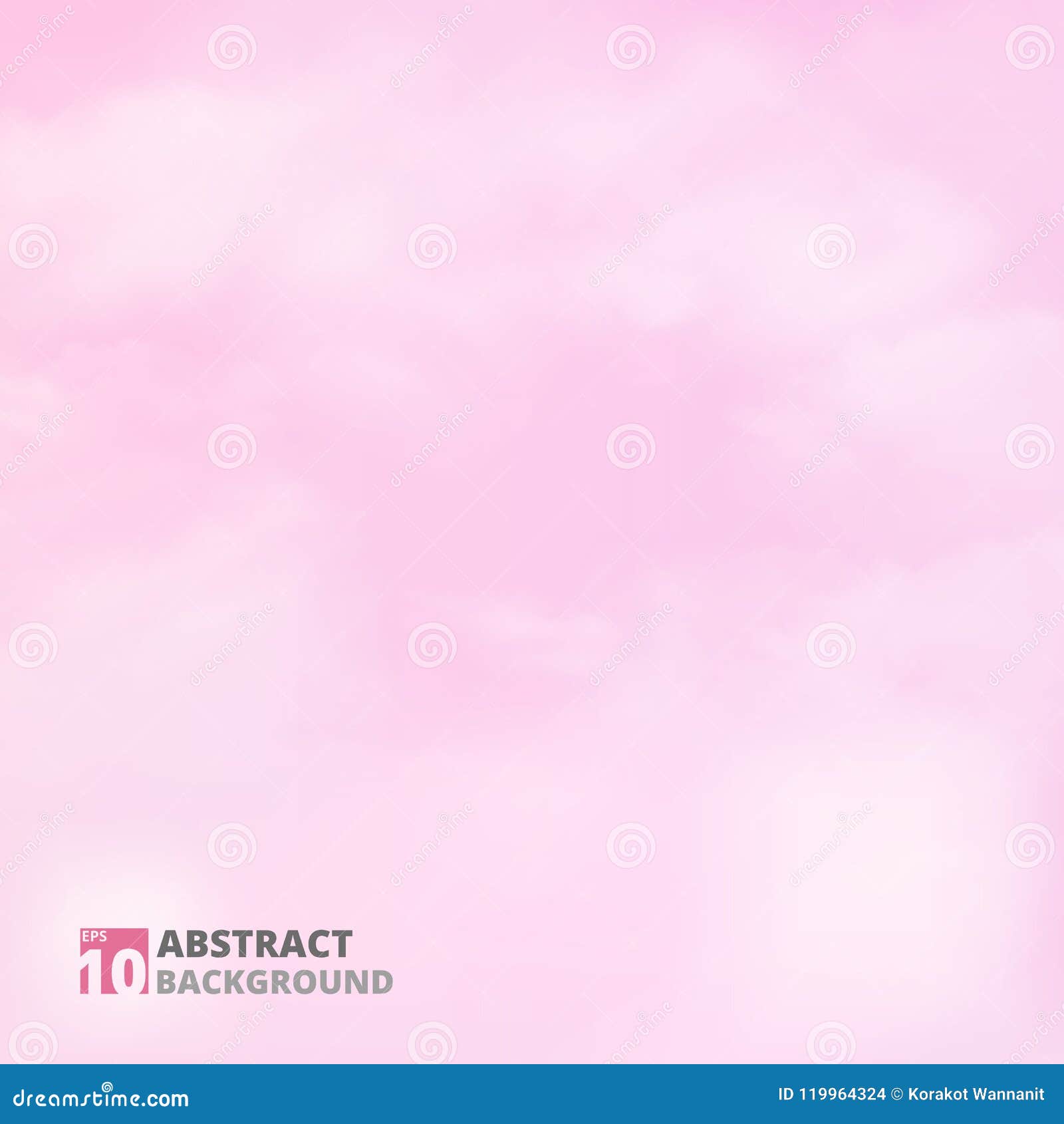 Abstract of Realistic Clouds Pattern on Pink Sky Background. Stock ...