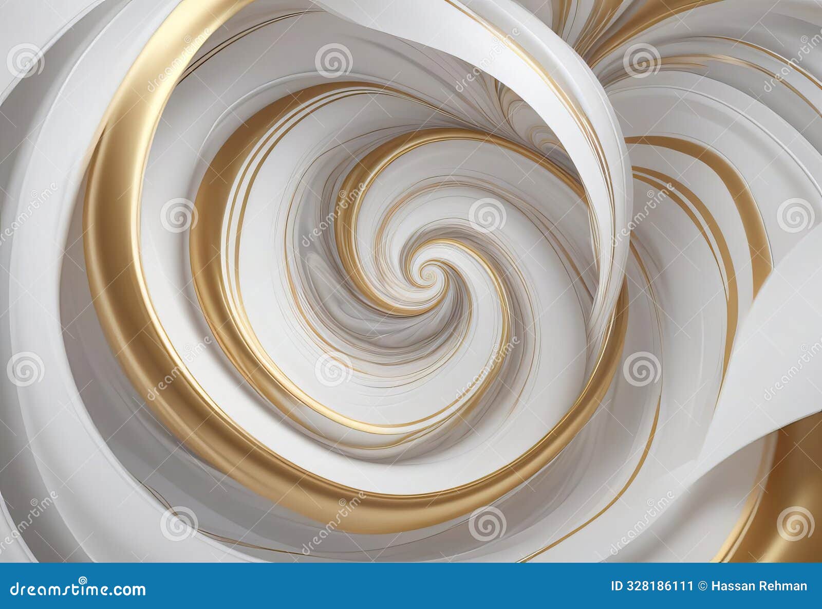 Abstract Realistic Digital Background with a White Swirl in the Middle ...