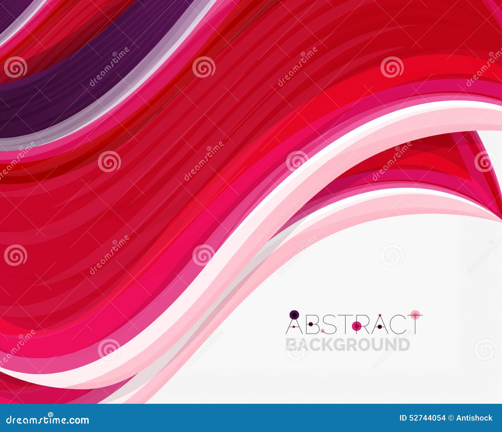 Abstract Realistic Solid Wave Background Stock Vector - Illustration of ...