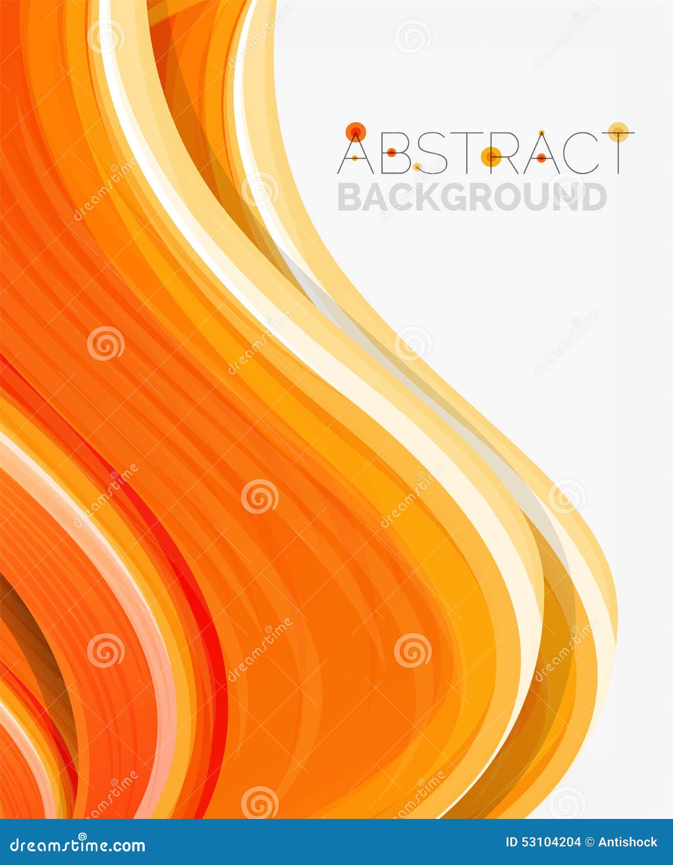Abstract Realistic Solid Wave Background Stock Vector - Illustration of ...