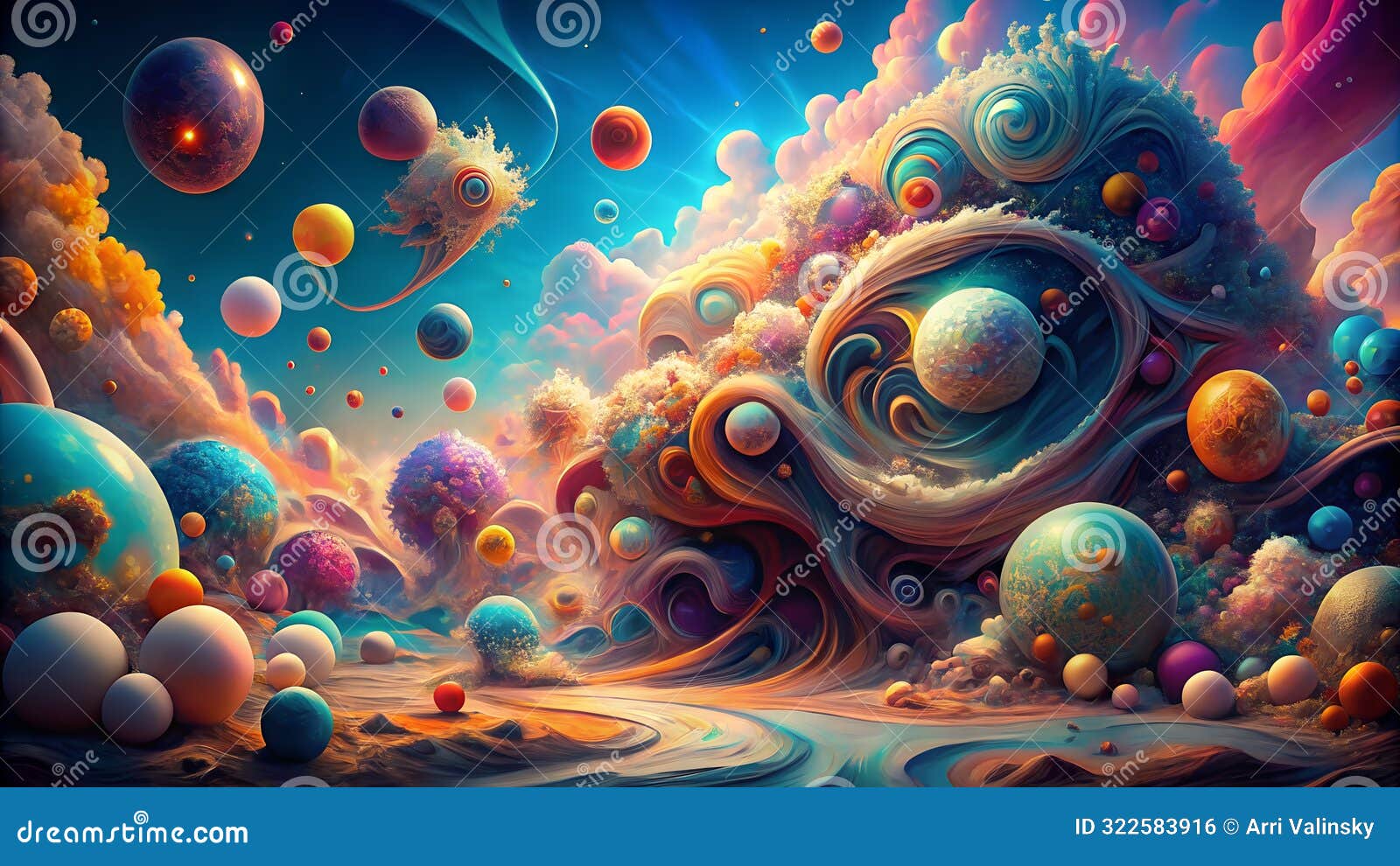 Abstract Realms Abstract Background with High Resolution Stock Photo ...