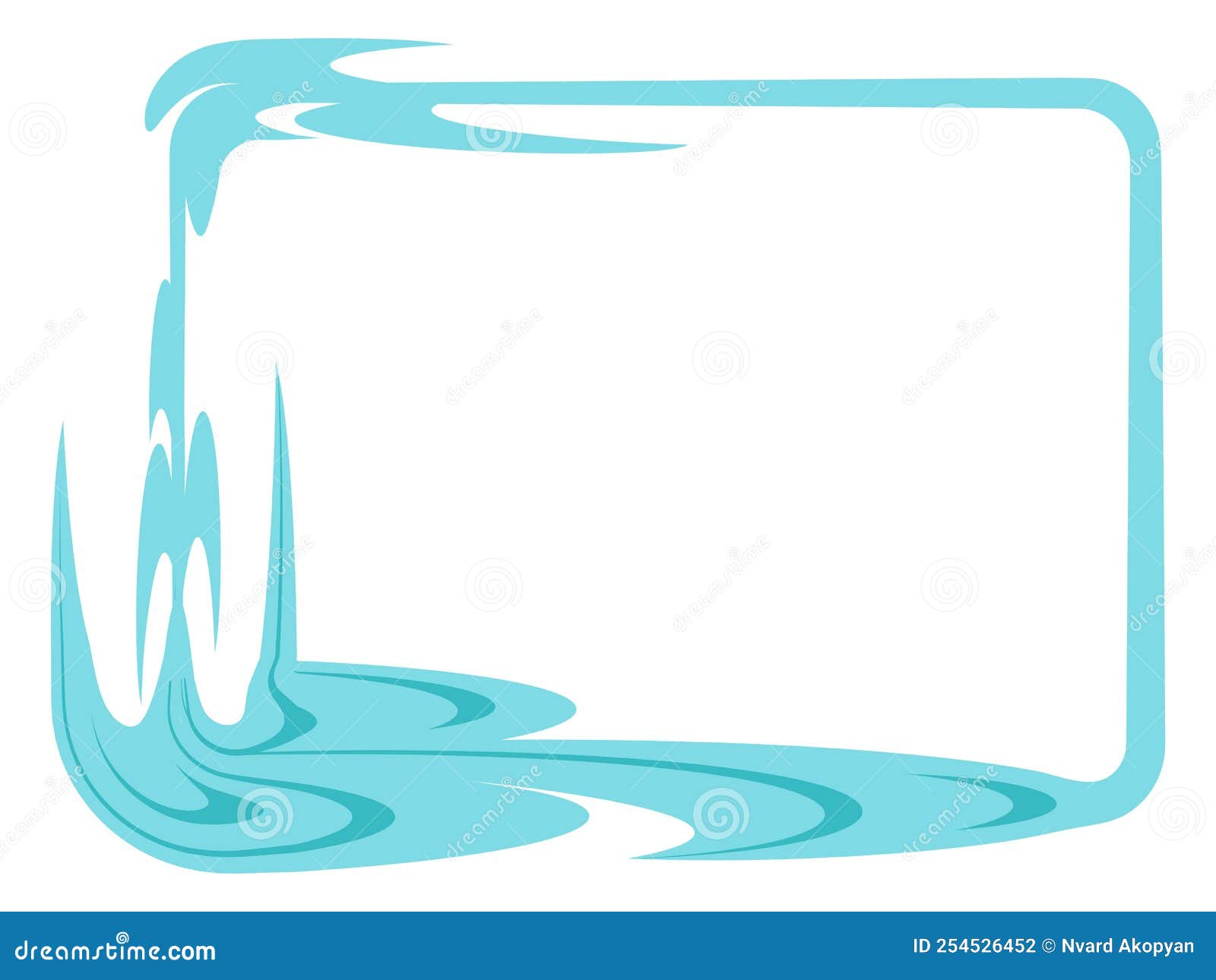 Abstract Rectangle Decorative Frame Stock Vector - Illustration of ...