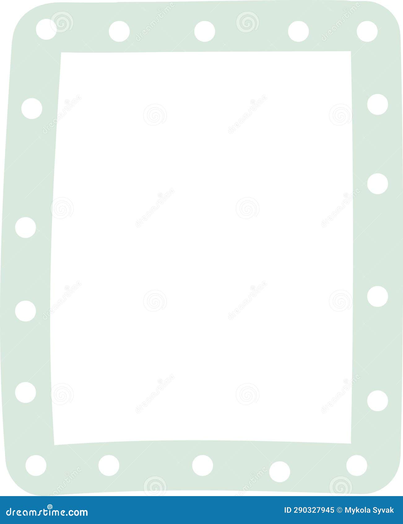 Abstract Rectangle Frame stock vector. Illustration of frame - 290327945