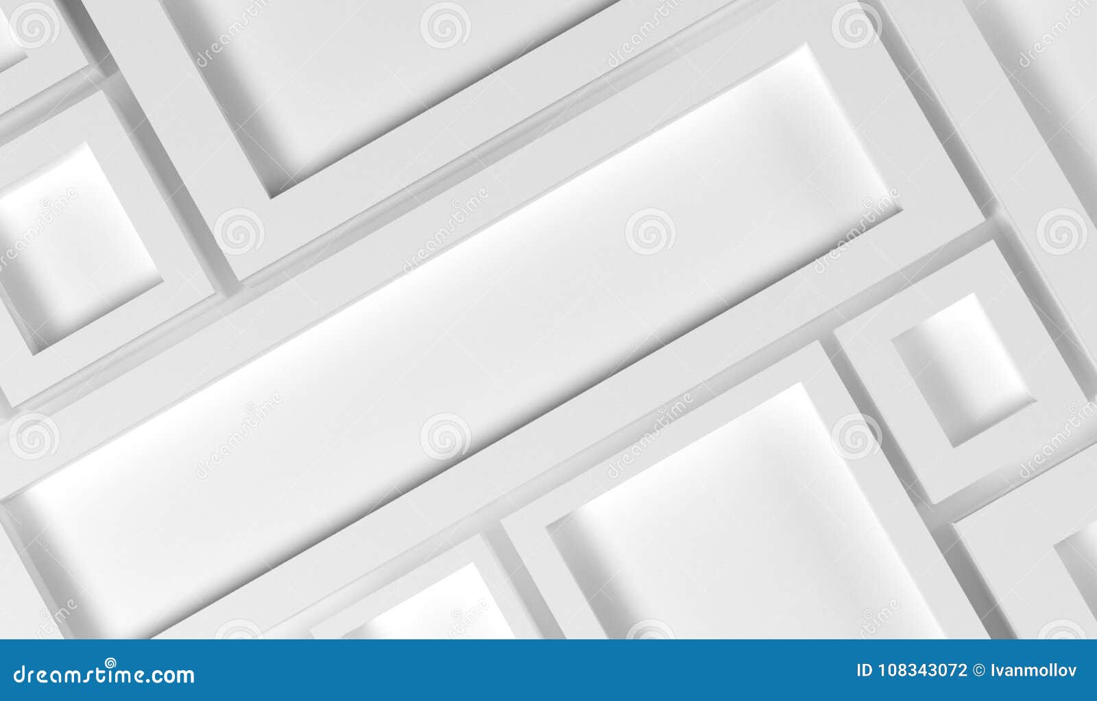 Abstract Rectangle Frames Background Stock Illustration - Illustration ...