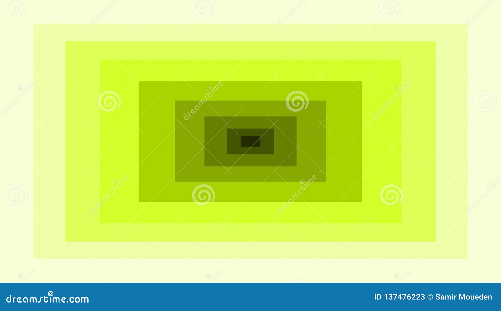Abstract Rectangle Geometric with Diffrent Yellow Colors Stock ...