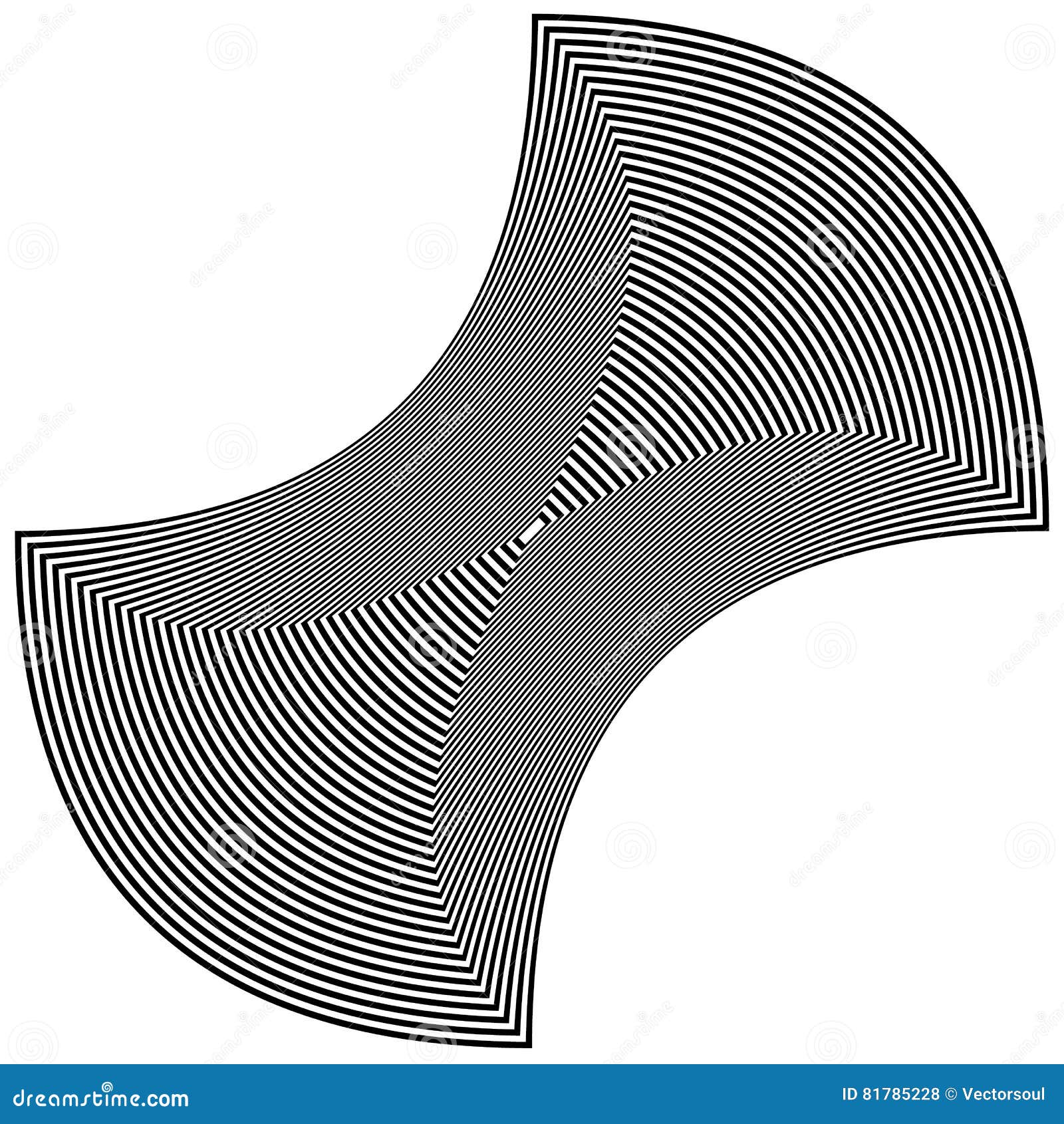 Abstract rectangle shape stock vector. Illustration of elongated - 81785228