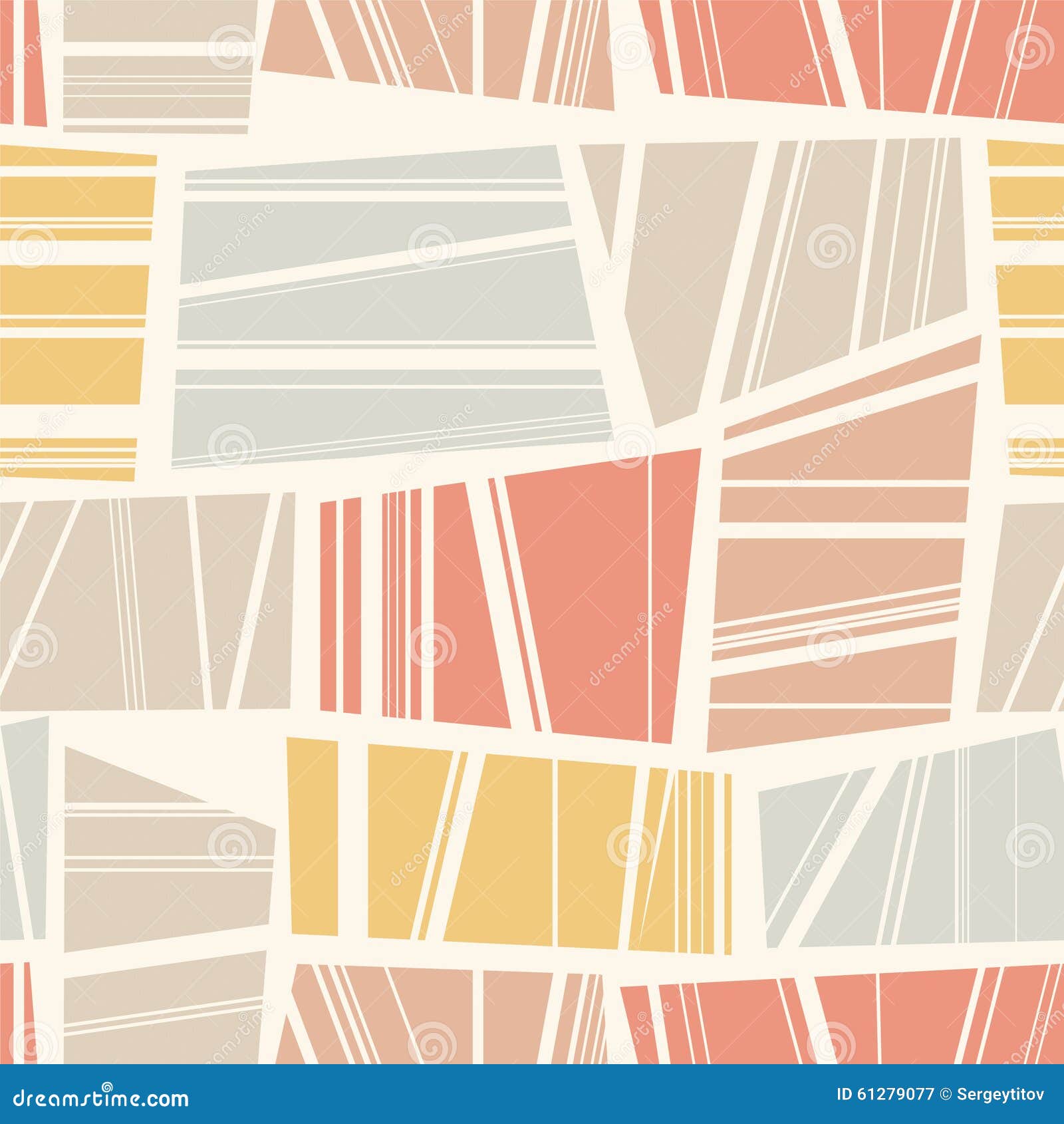 Abstract rectangles stock vector. Illustration of mosaic - 61279077