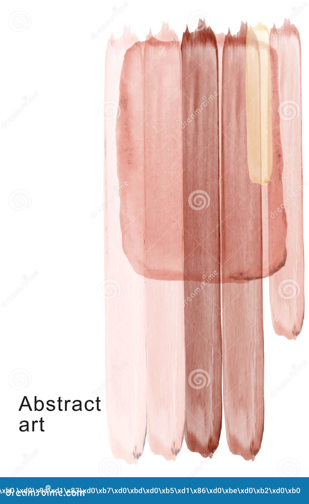 Abstract Rectangular Background. Abstract Art Stock Vector ...