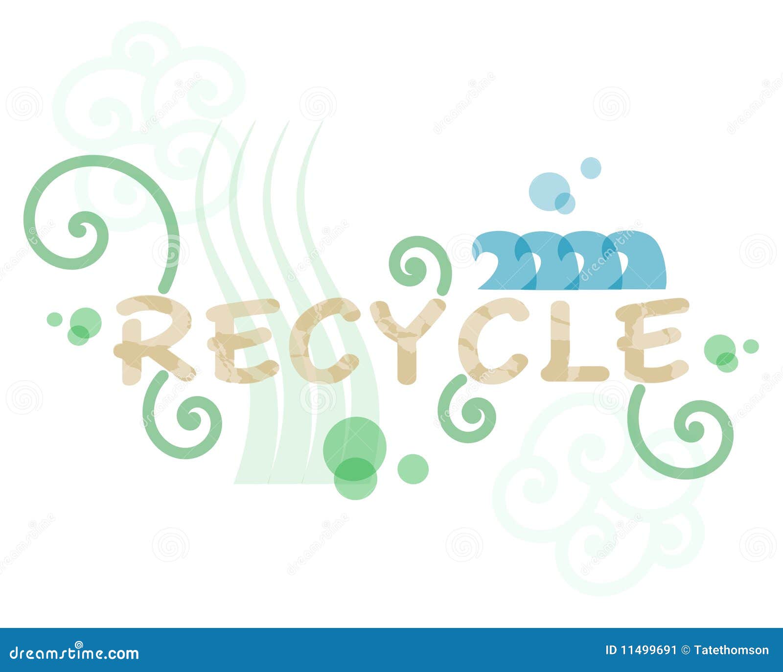 Abstract recycle stock illustration. Illustration of environment - 11499691