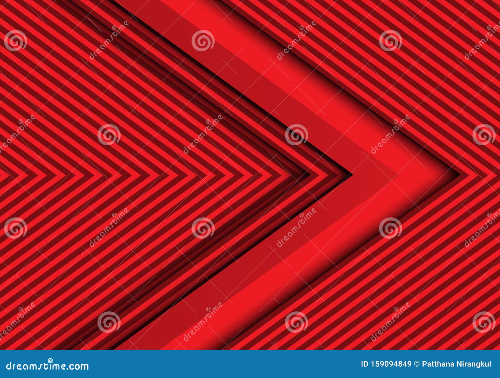 Abstract Red Arrow Pattern Design Modern Futuristic Background Vector ...