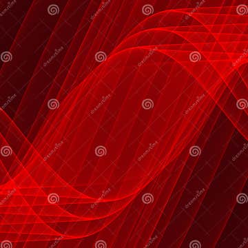 Abstract Red Background. Abstract Red Pattern. Bright Red Lines. Raster ...