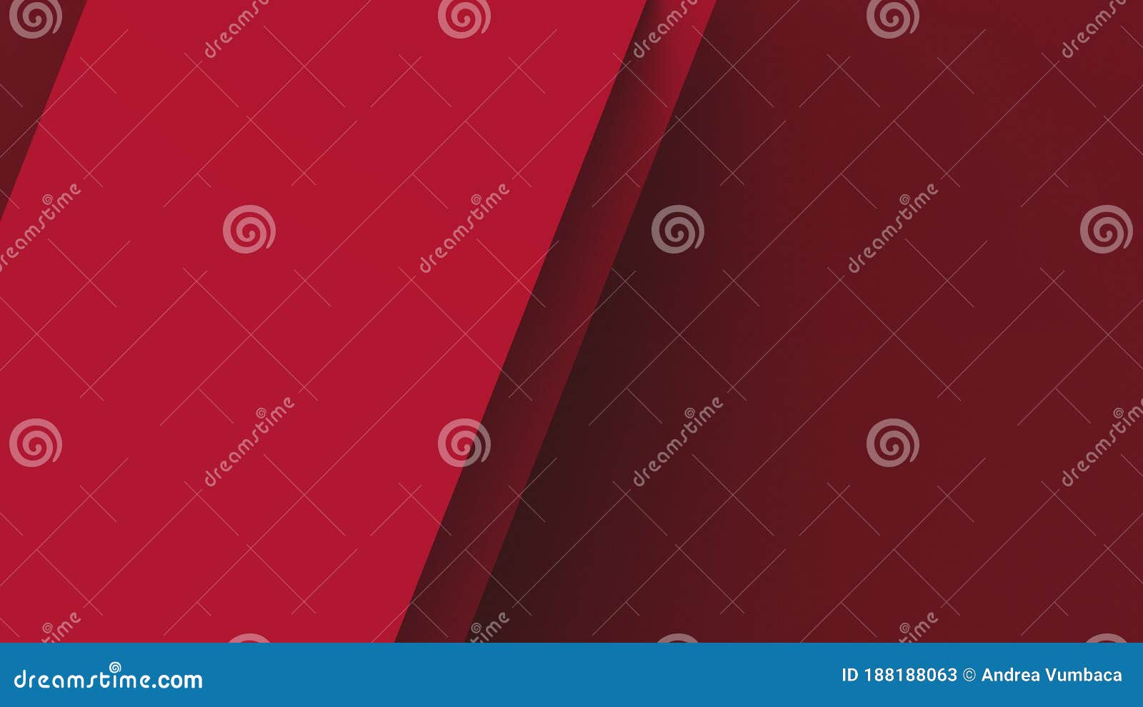 Abstract Red Background Basic Geometry Overlaps with Shadow Vector ...
