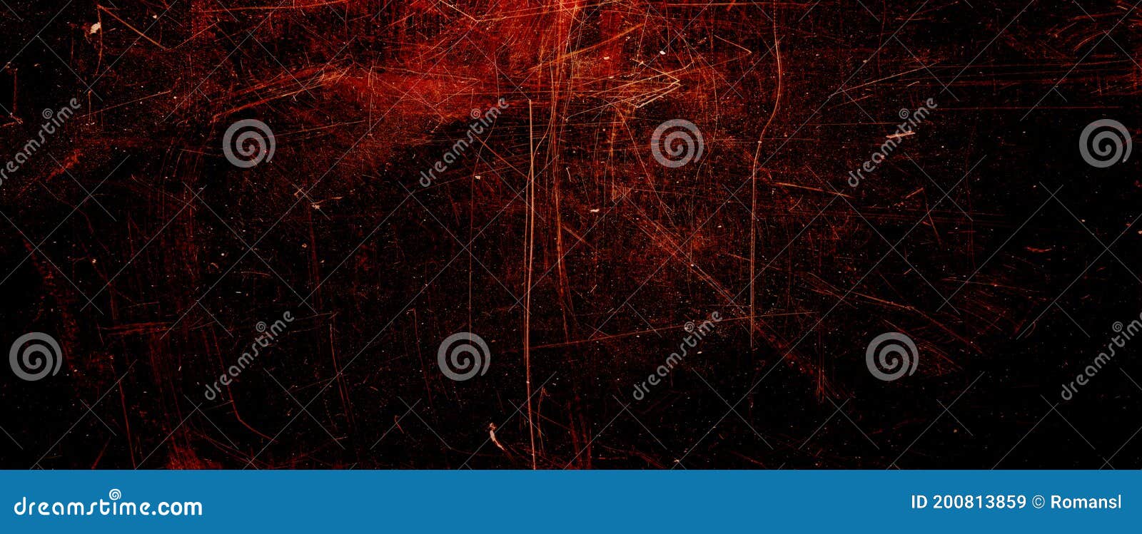 Abstract Red Background with Black Grunge Borders, Triangle Shapes in ...