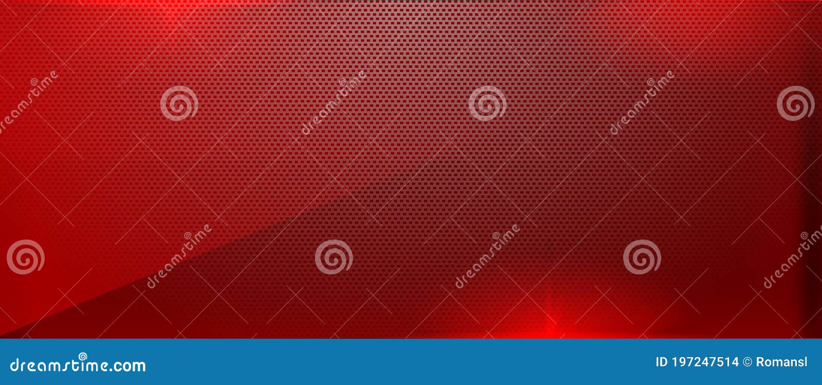 Abstract Red Background with Black Grunge Borders, Triangle Shapes in ...