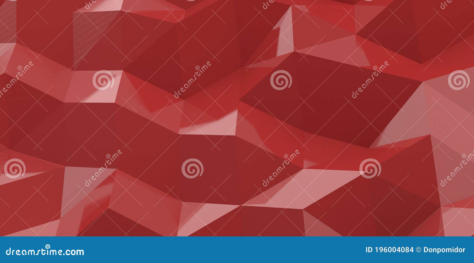 Abstract Red Background. 3D Render Stock Illustration - Illustration of ...
