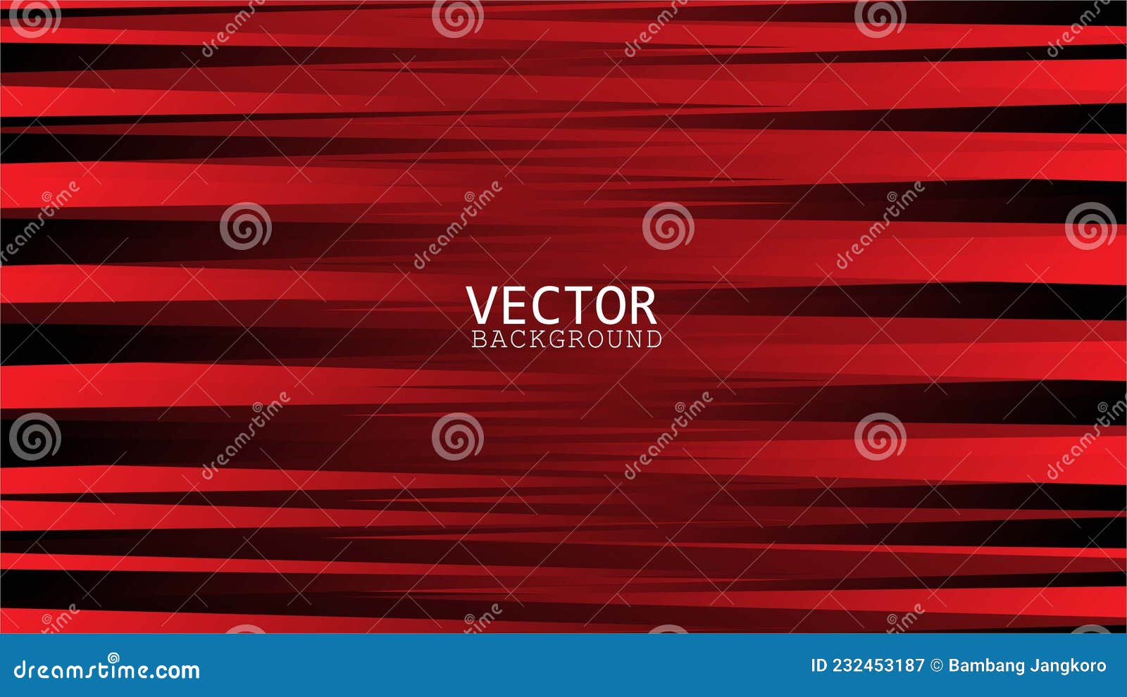 Abstract Red Background. Horizontal Lines and Strips Stock Vector ...