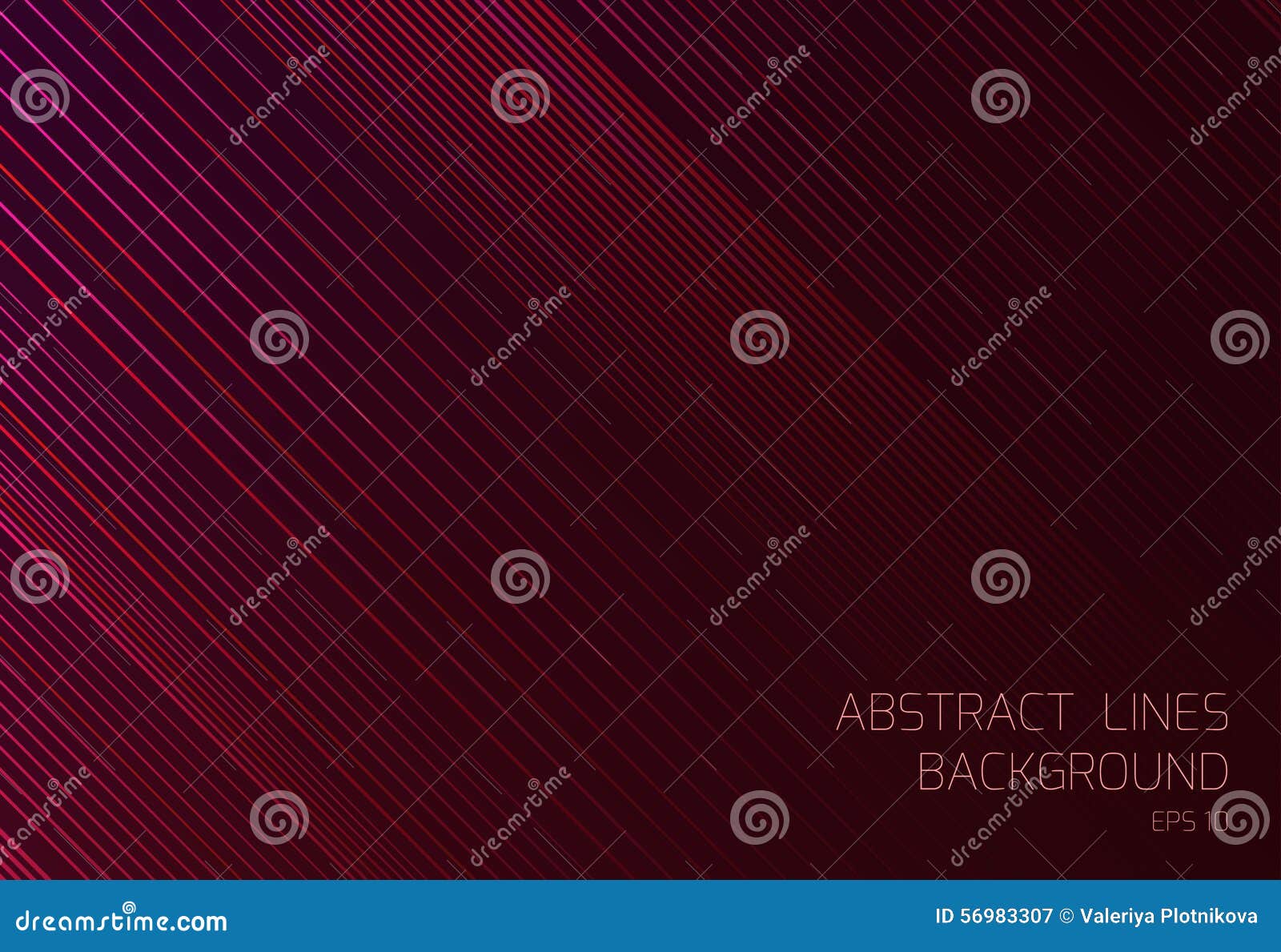 Abstract Red Background with Lines Stock Vector - Illustration of ...