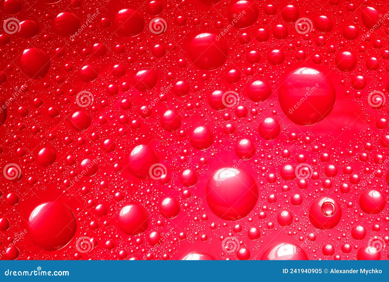 Abstract Red Background. Liquid on Glass Stock Image - Image of drip ...