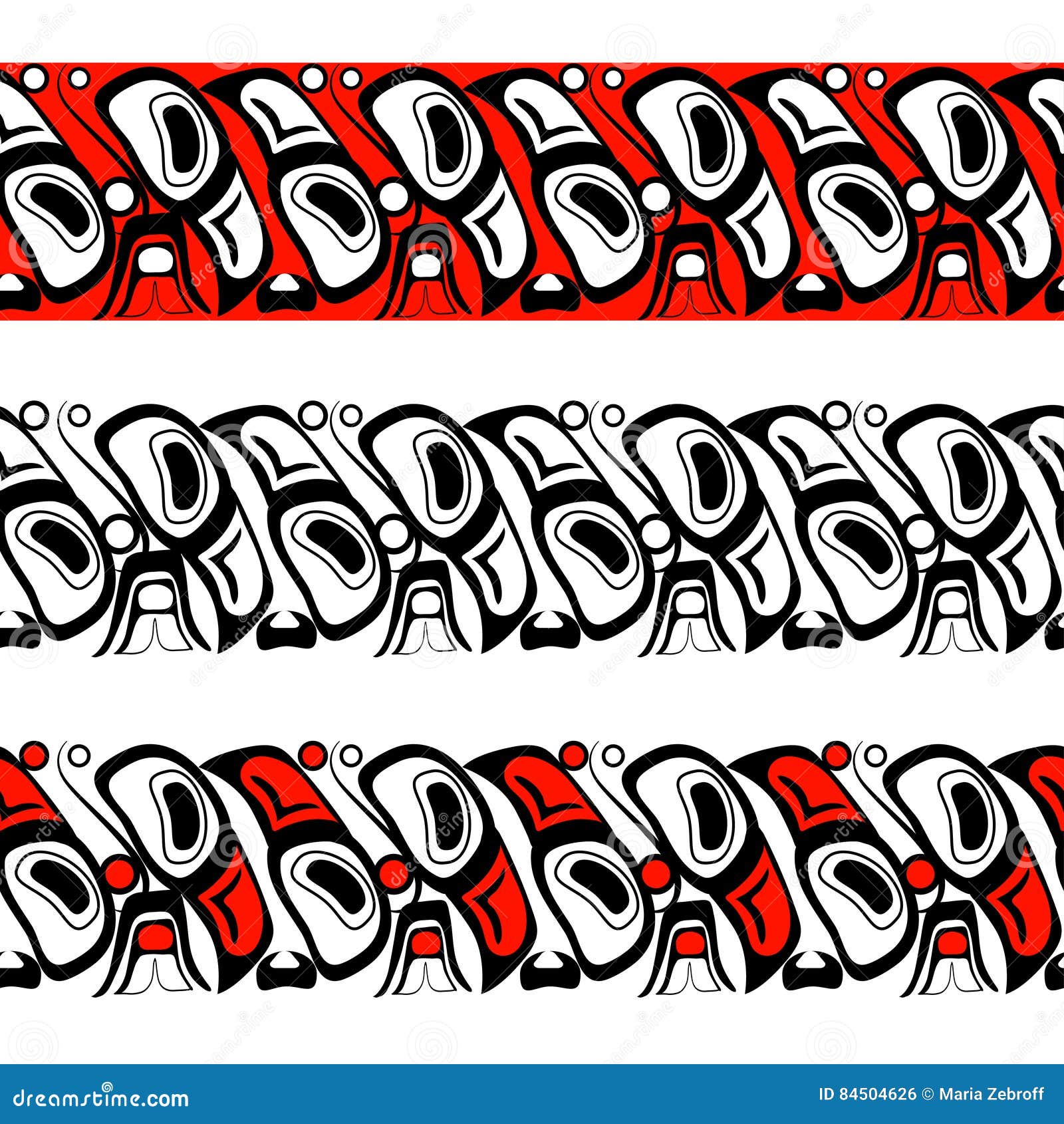 Abstract Red Background Native North American Stock Vector ...